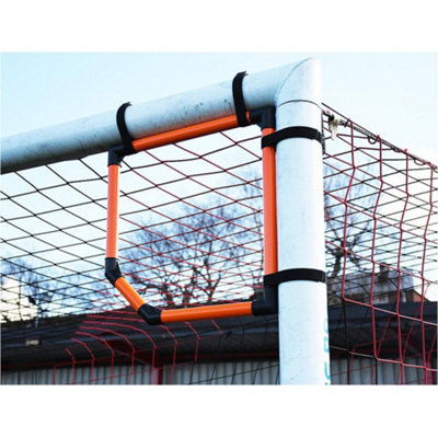 2 PACK 50x50cm Fixed Top Bins Target Set - Impact PVC Football Goal ...