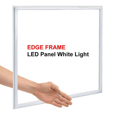 2 pack 600 x 600 40w LED Edge Lit Border Recessed Ceiling Light 6500k ...