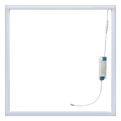 2 pack 600 x 600 40w LED Edge Lit Border Recessed Ceiling Light 6500k ...