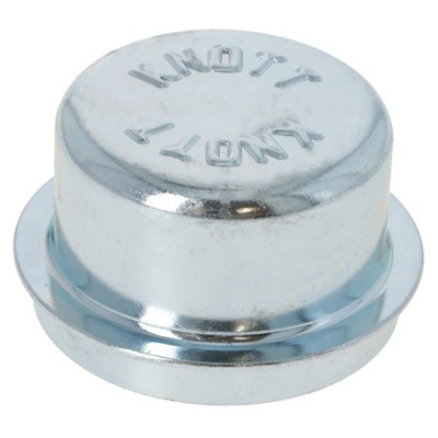 2 PACK 72mm Knott Dust Cap Wheel Hub Trailer Caravan Bearing Grease