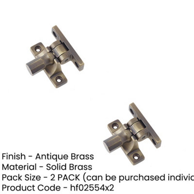 2 PACK Antique Brass Fasteners - Pattern 2 for Crafting and DIY ...