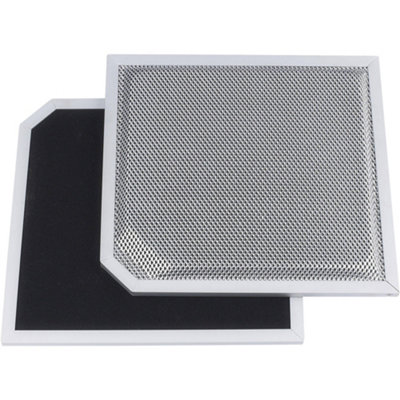 2 PACK Carbon Air Filters For Kitchen Cooker Hood Extractor Fan ...