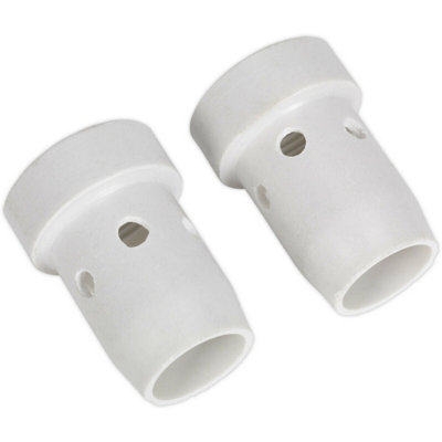 2-Pack Ceramic Diffusers for MB36 Torches - MIG Welding Essential