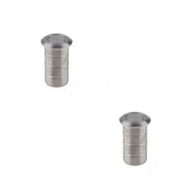 2 PACK Durable Stainless Steel Floor Bolt Socket for Concrete - 20x25mm ...