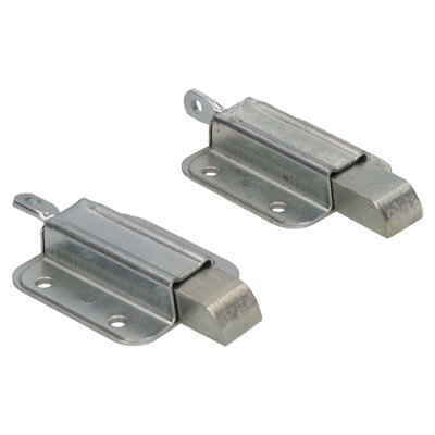 2 PACK End Slam Door Spring Catch Hatch Lock Truck Trailer Horsebox ...