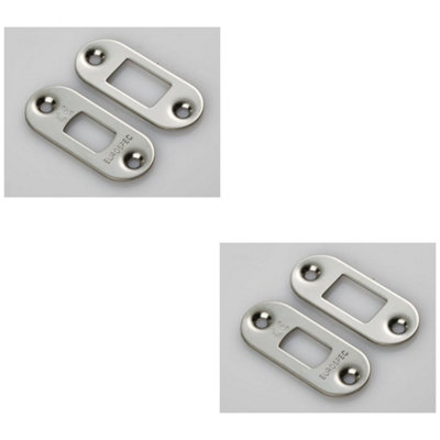 2 PACK - Forend Strike and Fixing Pack Set- HEAVY DUTY Tubular Deadbolt ...