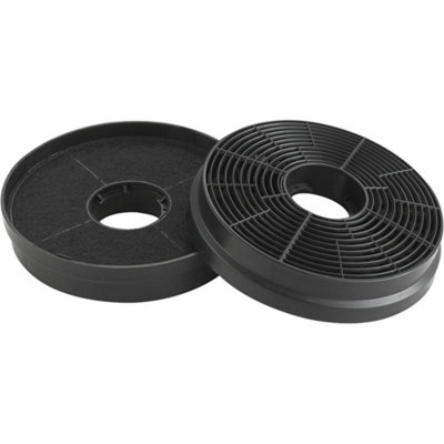 2 PACK HIGH-PERFORMANCE CARBON AIR FILTERS FOR KITCHEN EXTRACTOR FANS ...