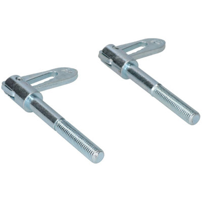 2 PACK M12 Extra Long Antiluce Tailgate Drop Catch Trailer Dropside Latch