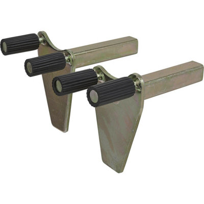 2 Pack Motorcycle Fork Cradle Supports for Paddock Stands