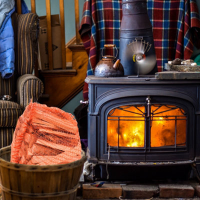 2 pack of Kindling Wood Netted Natural Wooden Kindling Wood Sticks for ...