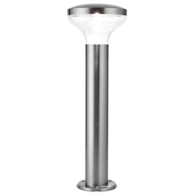 2 PACK Outdoor Post Bollard Light Marine Steel 0.5m LED Garden Driveway ...