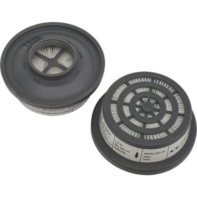 2 Pack P3R Filter Cartridges for ys00292 Half Mask Respirator