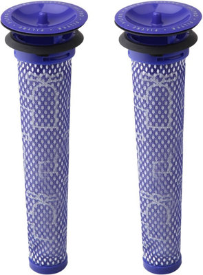 2-Pack Pre-Filters for Dyson DC58, DC59, V6, V7, V8, Part 965661-01, 3 ...