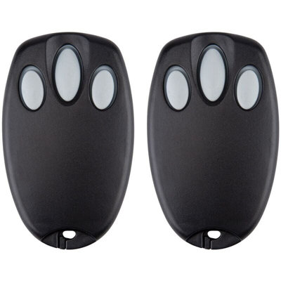 2 Pack Replacement Handheld Garage Door Transmitter for Chamberlain ...