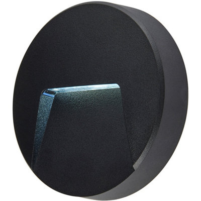 2 PACK Round Outdoor IP65 Pathway Guide Light - Indirect CCT LED ...