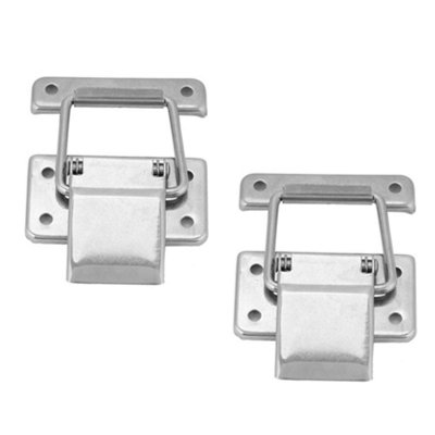 2-Pack Stainless Steel Spring Loaded Toggle Latch Catch for Cabinet ...