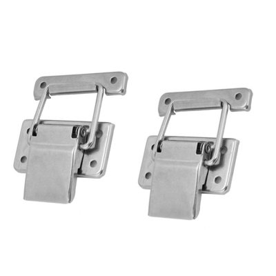 2-Pack Stainless Steel Spring Loaded Toggle Latch Catch for Cabinet ...