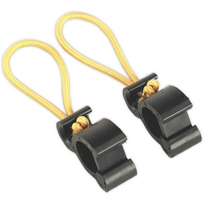 2 PACK Tarpaulin Clip Set - Heavy-Duty Spring Clip - Bungee Cord Strap ...