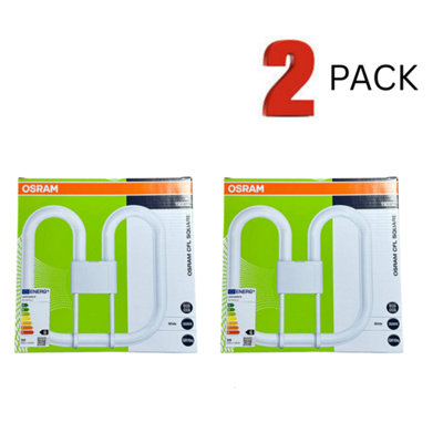 2 PACK TCP 2D 28W 4 PIN GR10q 835 WHITE 2050 LUMENS BRIGHT COMPACT ...