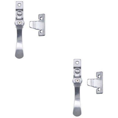 2 PACK - Victorian Wedge Pattern Casement Window Fastener Handle 57 x ...