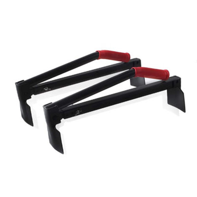 2 Pcs Adjustable Brick Tongs Lifter Bricks Lifting Carrying Carrier