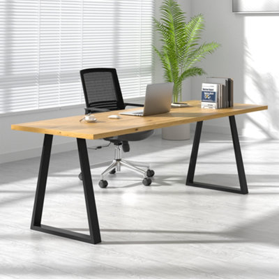 2 Pcs Black Furniture Legs Industrial Home DIY Metal Legs for Table ...