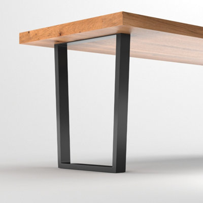 2 Pcs Black Furniture Legs Metal Legs for Table and Desk Home DIY ...