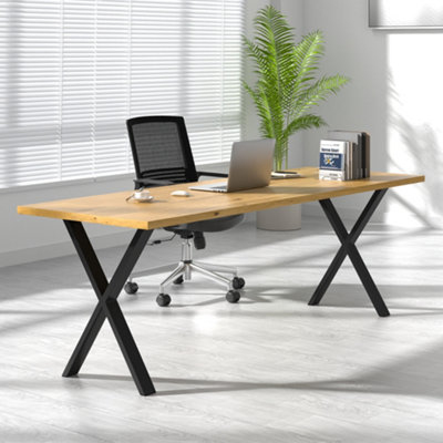 Iron table for office store
