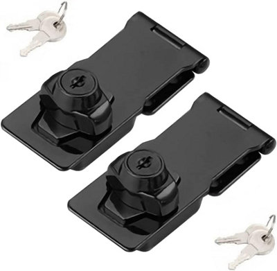 2 piece key operated latch set Twist knob key operated latch Security ...