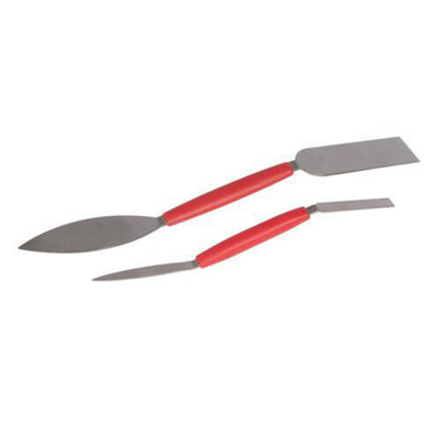 2 Piece Plasterers Leaf & Square Tools Set For PlasteringFilling ...
