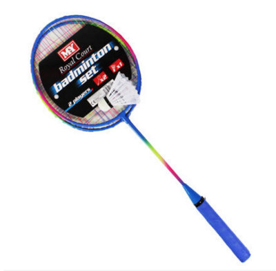 2 Player Badminton Set Rackets Shuttlecock Outdoor Family Fun Garden ...