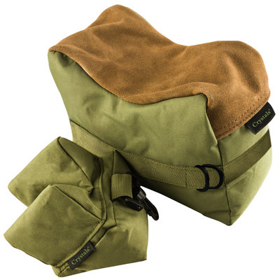 2/Set Front and Rear Rest Bench Bags Hunting Shooting Support for Stability