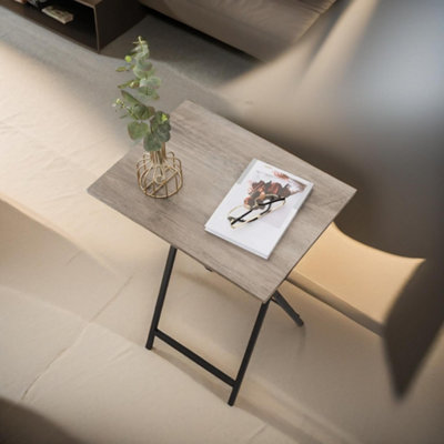 2 Set Small Folding Side End Tables