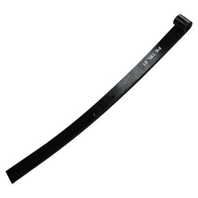 2 Single Parabolic Leaf Spring Bump Stop And U Bolts / Plates For Ifor ...
