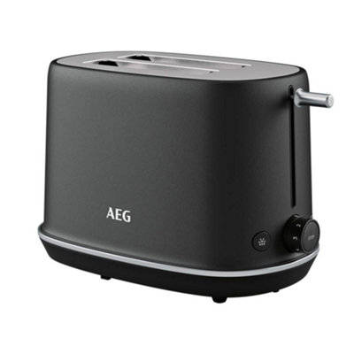 2 Slice Toaster Anthracite Grey | DIY at B&Q