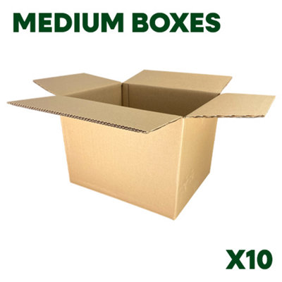 2 to 3 Bedroom Moving Boxes Pack (30 Mixed Cardboard Boxes)