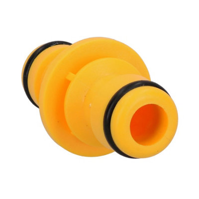 2 Way Male Straight Garden Hose Water Pipe Connector Fast Joiner ...