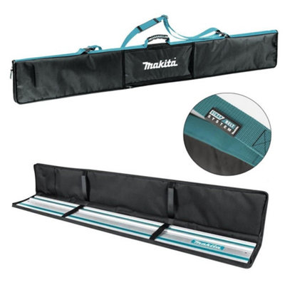 2 x 1.5m BAP Metal Guide Rails Plunge Saw + Makita Bag + Connector + 2 ...