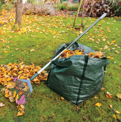 2 X 150L Garden Waste Bags - Heavy Duty Large Refuse Storage Sacks with ...