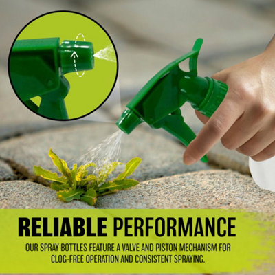 2 X 1L Water Spray Bottle Garden Hand Pressure Sprayer Weed Refillable ...