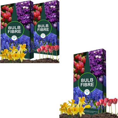 2 X 20 Litre Bulb Fibre Compost For Tulips, Daffodils, Hyacinths ...