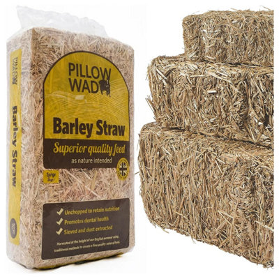 2 x 2KG Barley Straw Bedding For Chickens, Rabbits & Tortoise