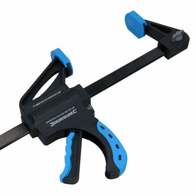 2 x 450mm Quick Release Ratchet Clamp Spreader Bar Grip Carpentry Heavy ...