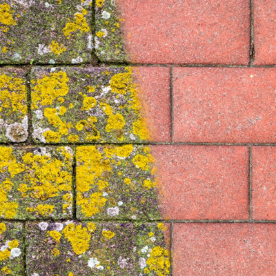 2 x 5L Jarder Rapid Action Block Paving Cleaner - Removes Mould, Dirt ...