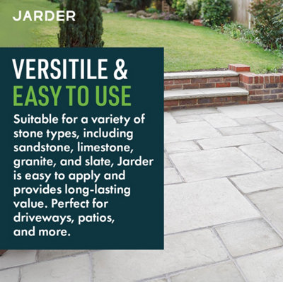 2 x 5L Jarder Spray & Leave Patio Cleaner - Green Mould and Algae Remover