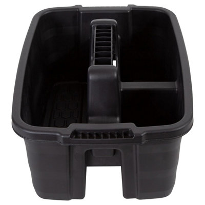 2 x Black Plastic Handy Kitchen Carry Tool Caddy Organiser For Kitchens ...