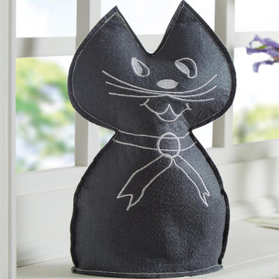 2 x Cat Shaped Moisture Absorbers - Reusable & Portable Natural Clay ...