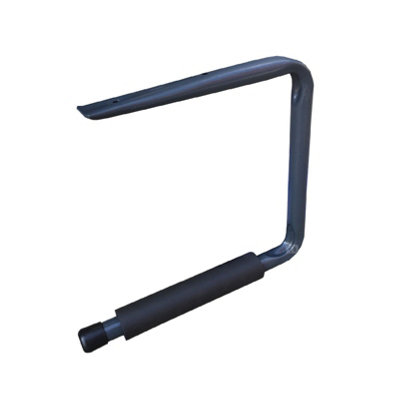 2 x Ceiling Mounted Bike Storage Hooks 240mm Padded Utility Bracket ...