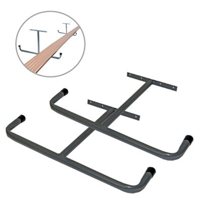 2 x Ceiling Mounted Overhead Storage Hooks 415mm Garage & Shed Ladder ...