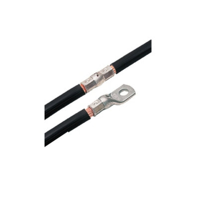 2 x Crimp or Solder Battery Lug Terminals for a 185mm² Cable with 10mm ...